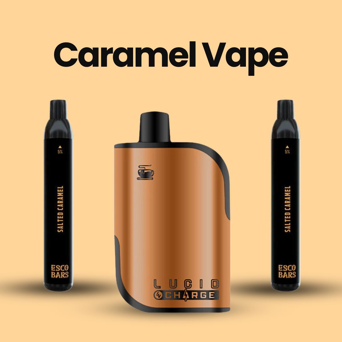 Caramel Vape | Caramel Disposable Vape | Vape Bar USA