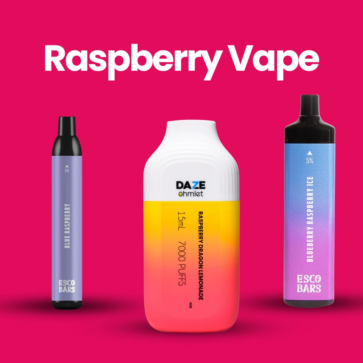 Raspberry Vape | Raspberry Disposable Vape | Vape Bar USA