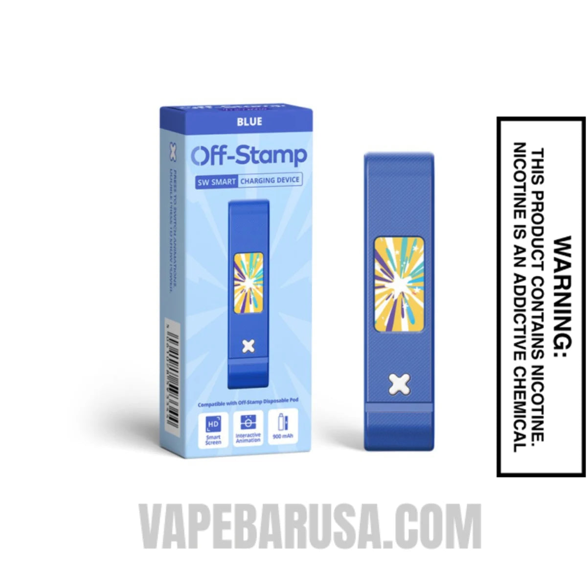 Blue Off-Stamp SW SMART Disposable Vape | VapeBarUSA